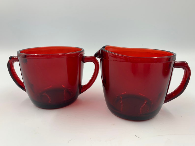 Vintage Anchor Hocking Royal Ruby Red Dinnerware | Choose From: 9 ...