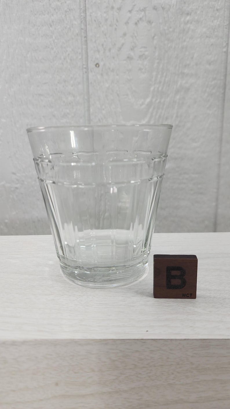 Longaberger Woven Traditions Glass - Flat Tumbler Drinking Glass ...
