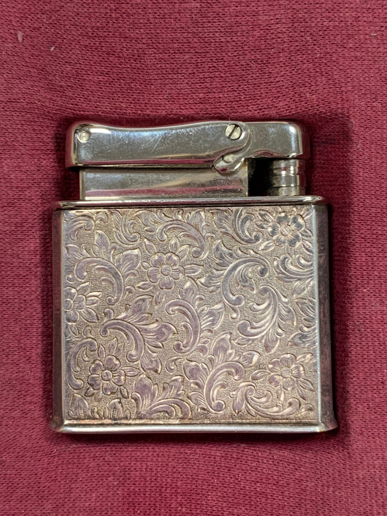 Vintage Ibelo Monopol Compact Lighter and Cigarette Case Gift Set ...