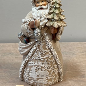 Vintage Old World Santa Statue | Choose From: Roman Inc. - Tan Suit ...