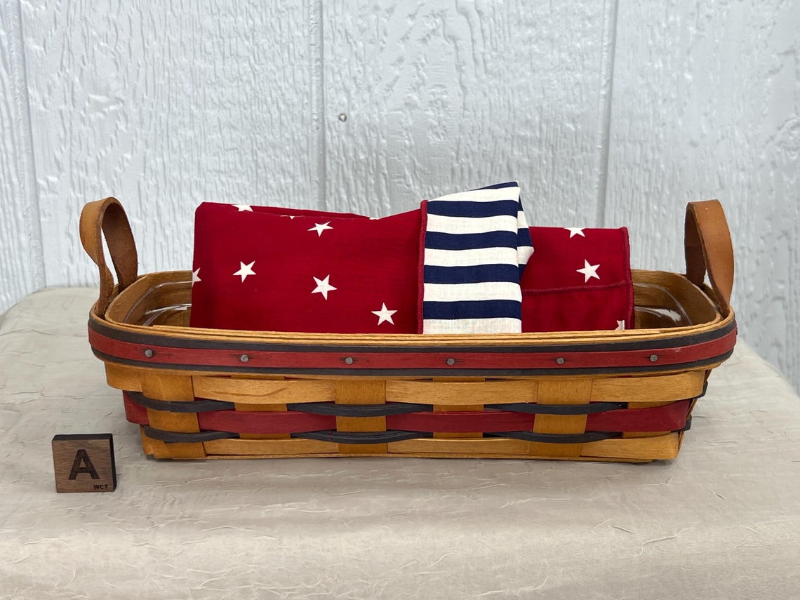 Longaberger All-american Basket I Choose From: 1993 Liberty or 1995 ...