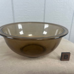 Vintage Amber Glass Pyrex Mixing Bowls | Choose From: Pyrex 3-pc Set ...