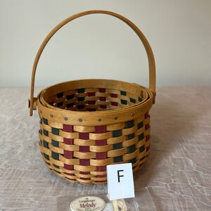 Retired Longaberger Tree Trimming Holiday Basket | Choose From: Various ...