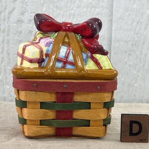 Longaberger Holiday Theme Feature Baskets | Choose From: Santa's Helper ...