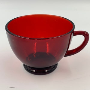 Vintage Anchor Hocking Royal Ruby Red Dinnerware | Choose From: 9 ...