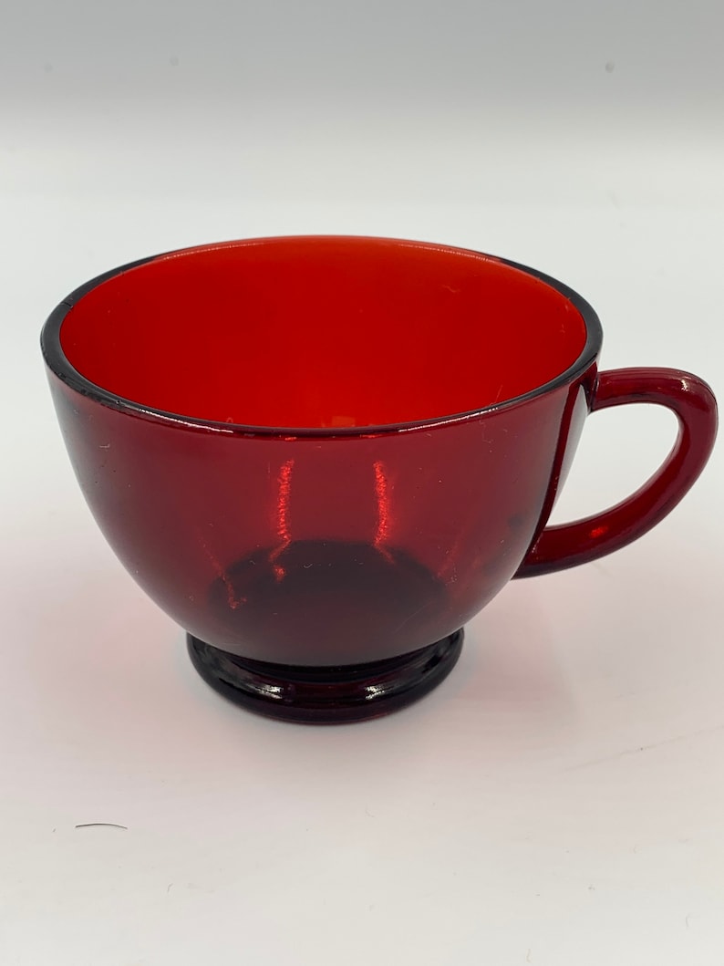 Vintage Anchor Hocking Royal Ruby Red Dinnerware | Choose From: 9 ...