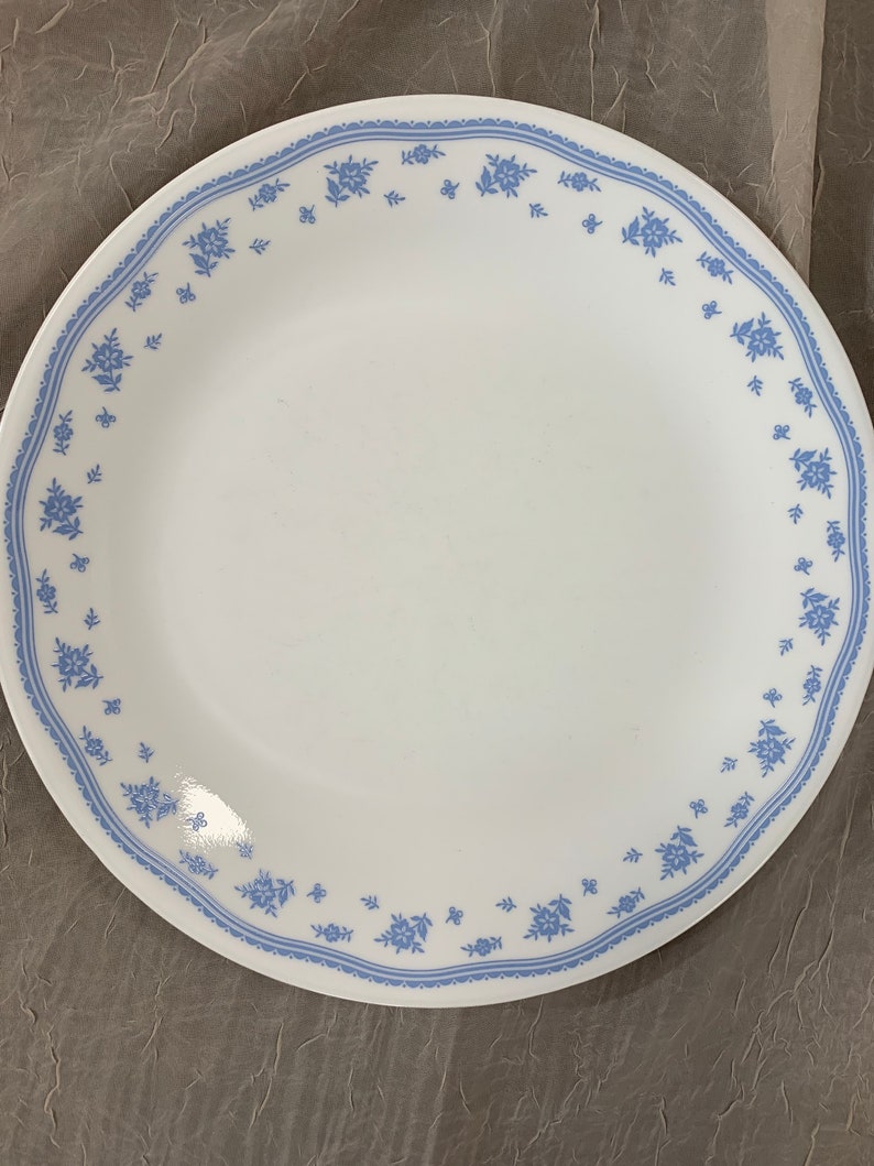 Vintage Morning Blue Corelle Dinnerware | Choose From: Dinner Plate ...