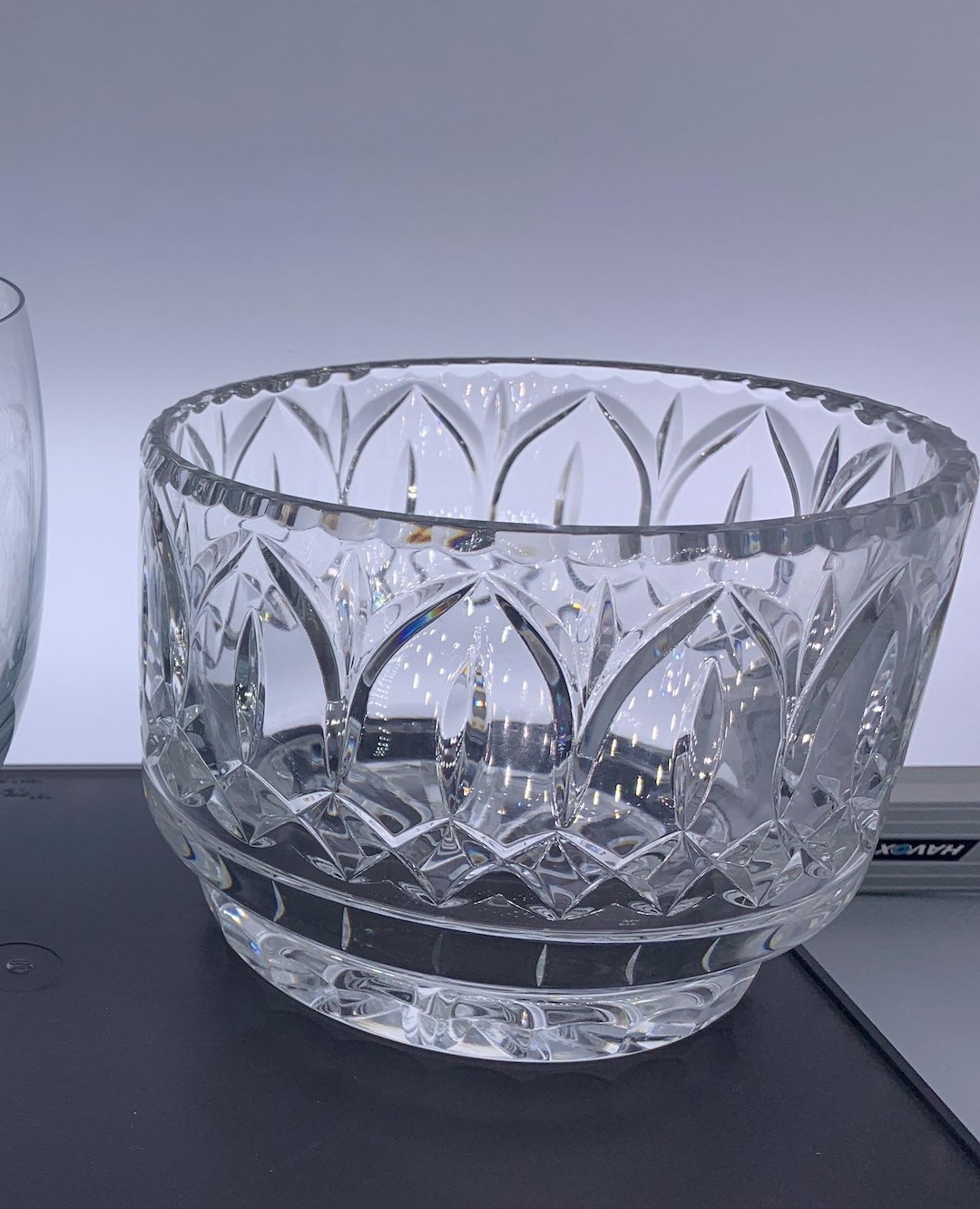 Vintage Crystal Bowls | Choose From: 7.50" Crystalex Bohemia Glass Bowl ...