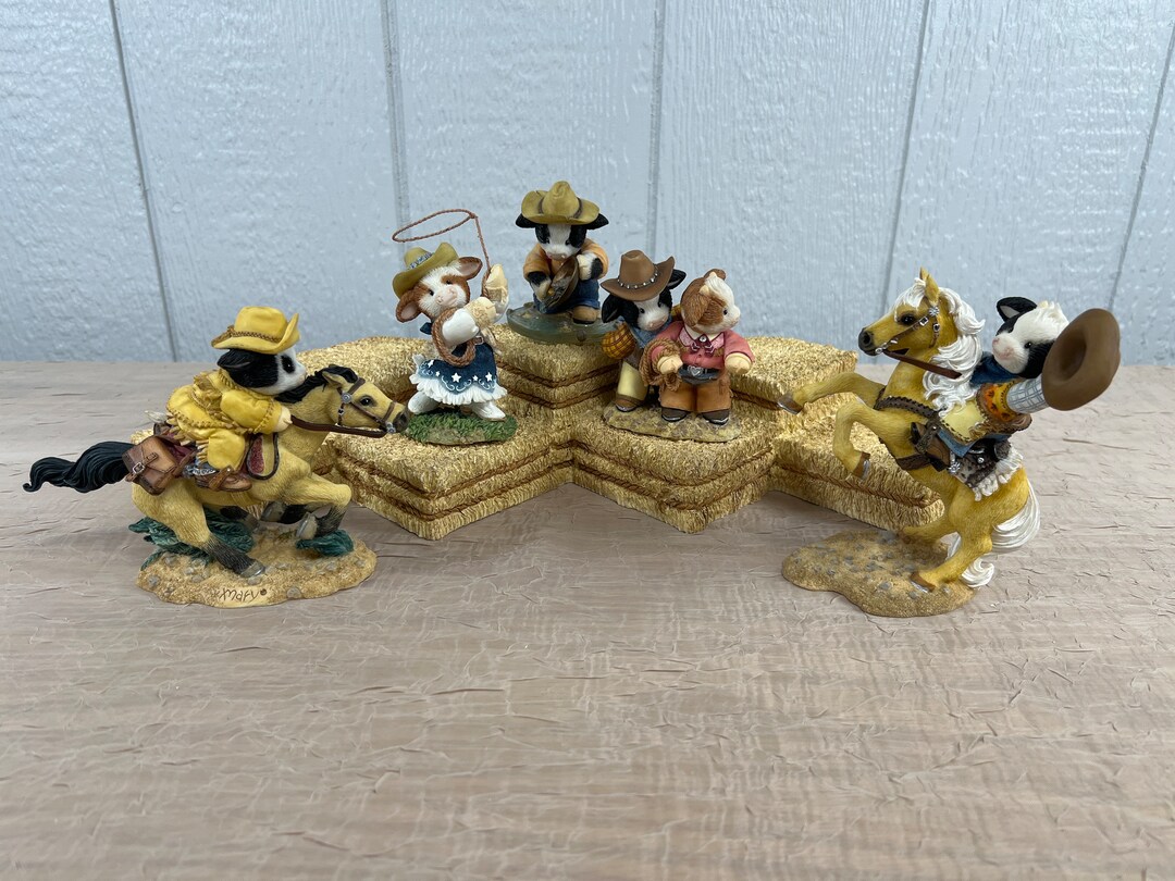 Mary Moo Moo's Collectible Figure | Cowboy Collection | Choose From ...