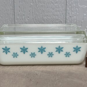 Vintage Glass Ovenware | Choose From: Pyrex 2 Quart Snowflake(575-b) W ...