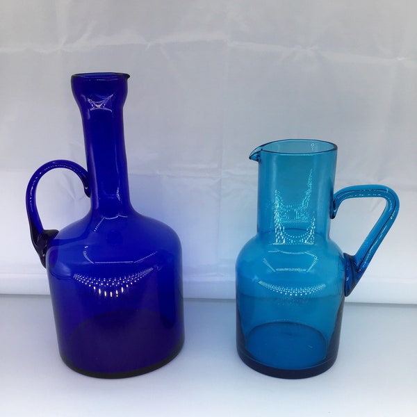 Antique Light Blue Pitcher - Etsy