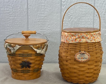 Longaberger Pumpkin Baskets | Choose From: 1995 Pumpkin, 1996 Small ...