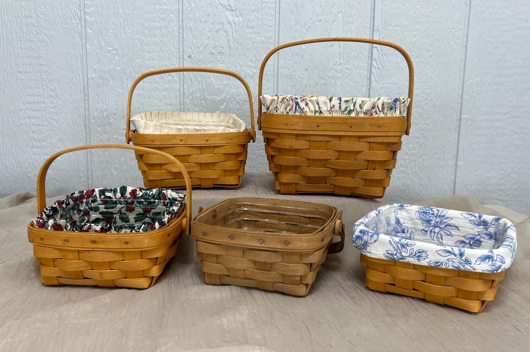 Longaberger Berry Baskets | Choose From: Large Square Berry Basket ...