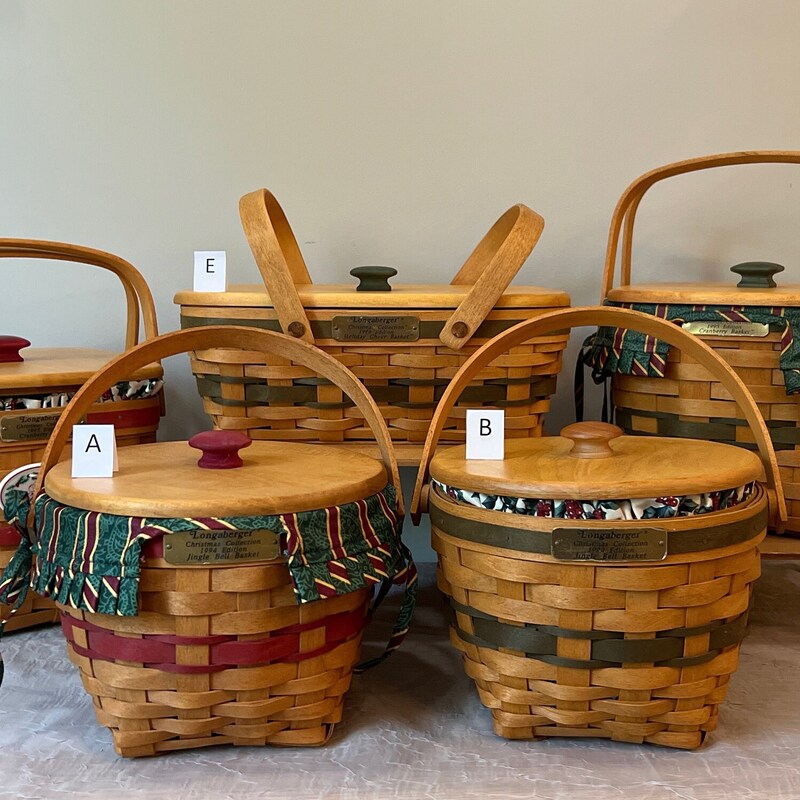 Longaberger Bell Basket - Etsy