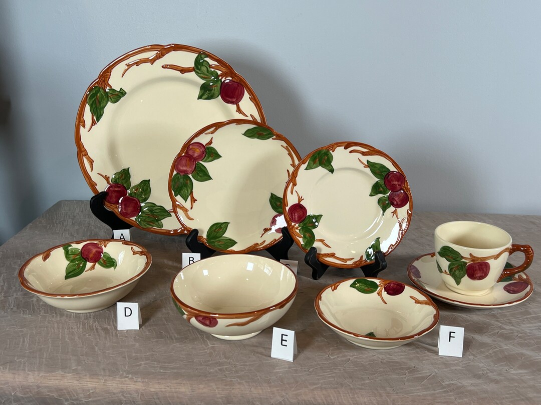 Franciscan Apple Dinnerware USA Backstamp | Choose From: Dinner Plate ...