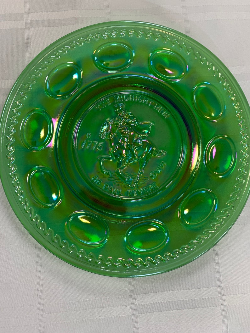 Vintage Wheaton Glass Collector Plate | Choose From: Apollo 11, Apollo ...
