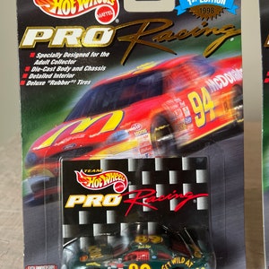 Nascar Team Hot Wheels Pro Racing 1998 Series Die Cast Cars | 1st ...