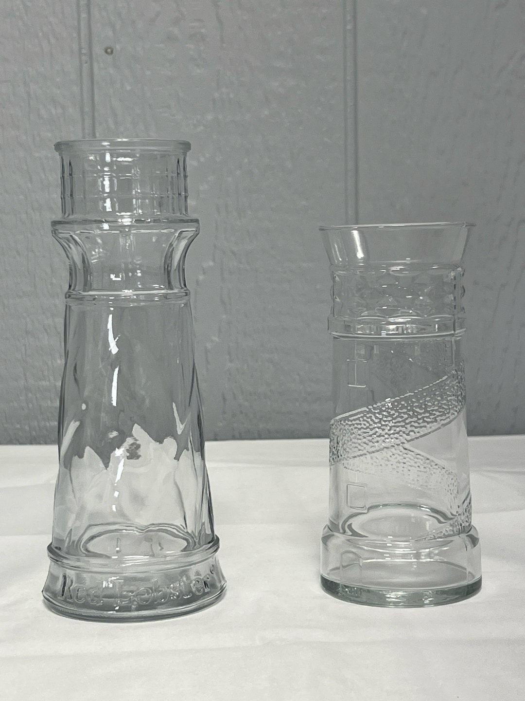 Vintage Red Lobster Lighthouse Barware | Choose From: 8" Cocktail Glass ...