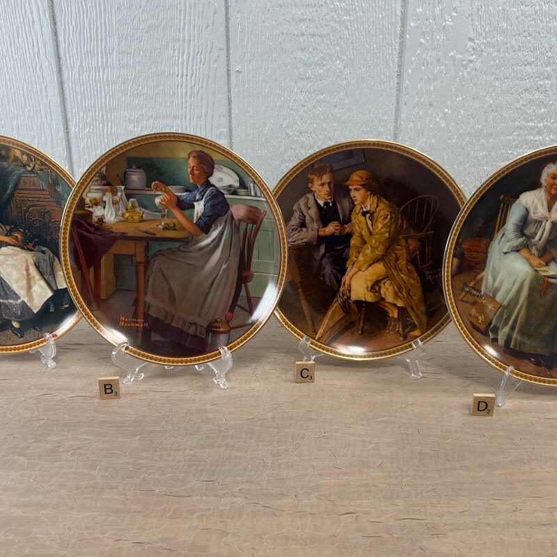 Norman Rockwell Plates - Etsy