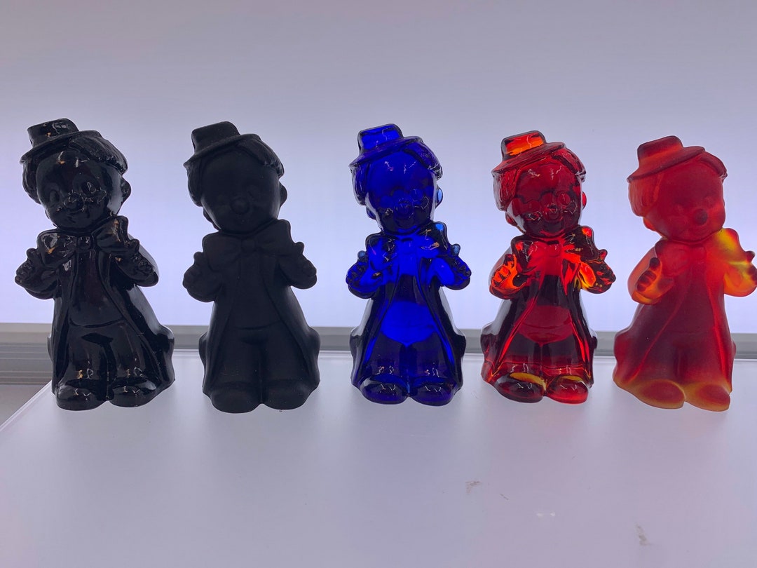 Vintage Boyd Glass Clowns | Choose From: Chuckles the Clown L Various ...