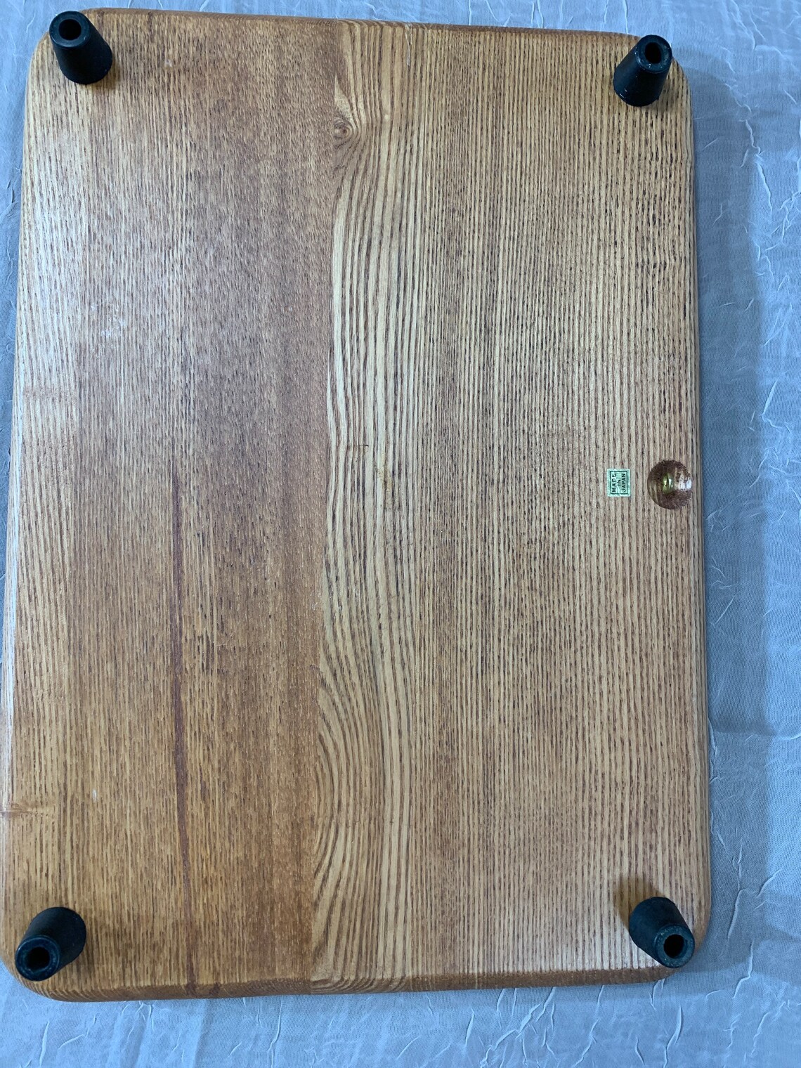 Vintage Wood & Ceramic Tile Meat/cheese Serving - Etsy