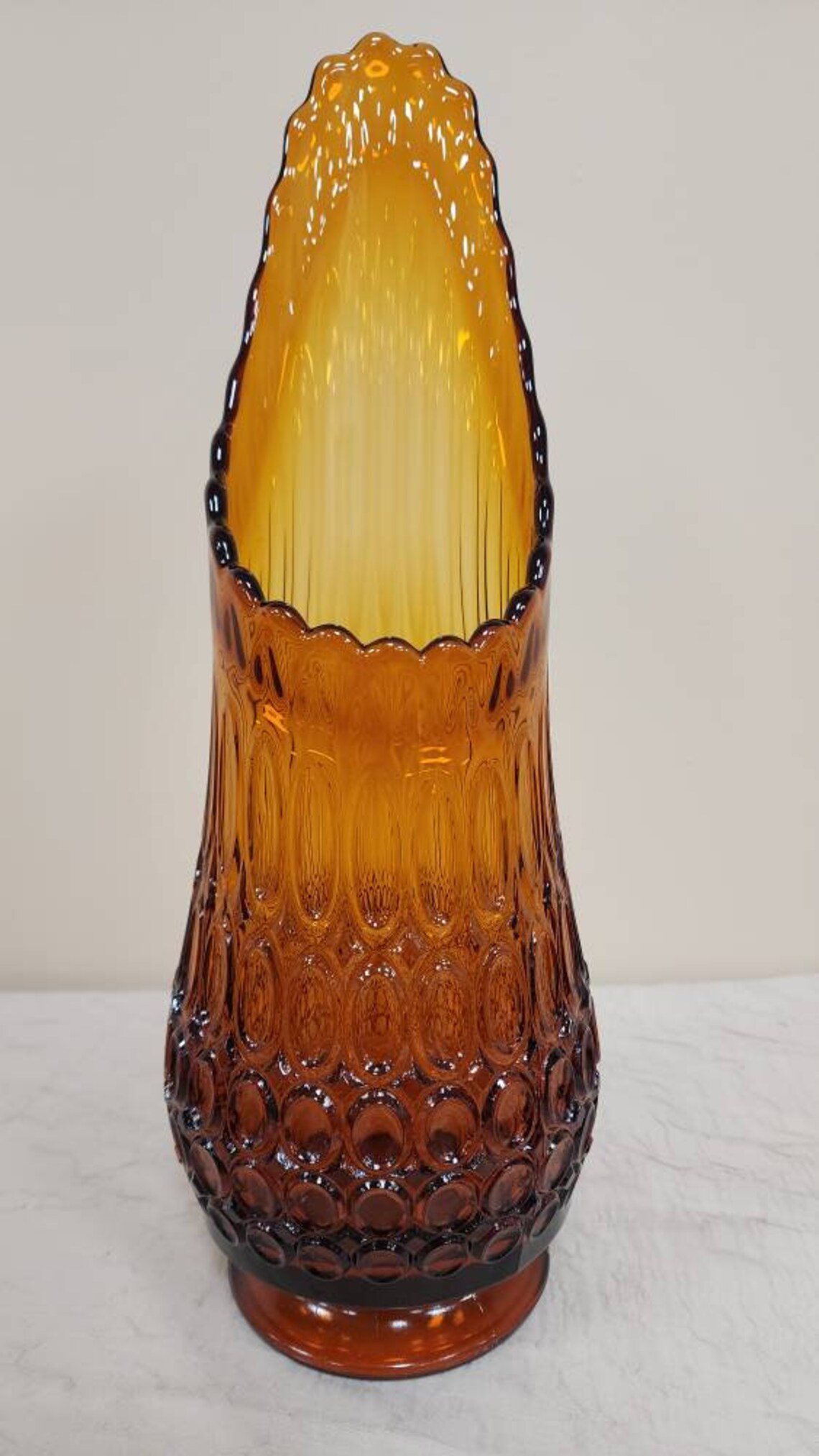 MCM Glass Swung Glass | Choose From: LE Smith Amber Simplicity Thousand ...