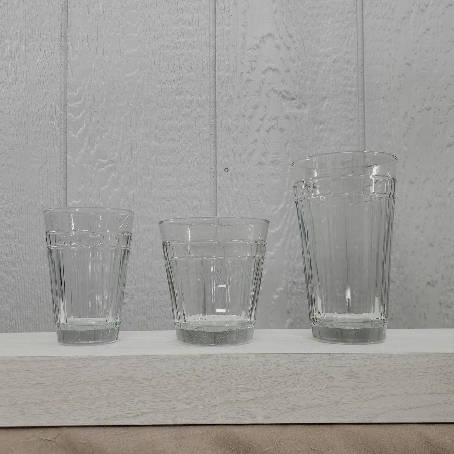 Longaberger Woven Traditions Glass - Flat Tumbler Drinking Glass ...
