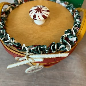 Retired Longaberger Tree Trimming Holiday Basket | Choose From: Various ...