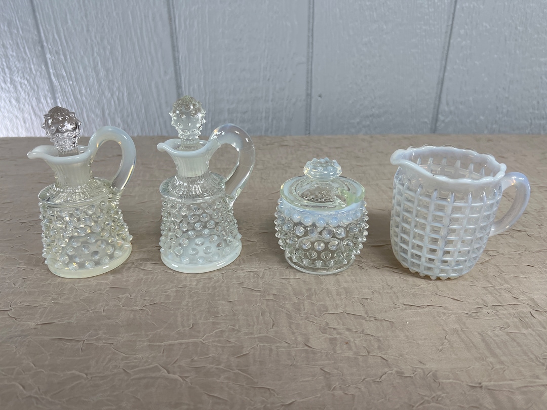 Vintage Early "moon Glow" Opalescent Glass | Choose From: Fenton ...