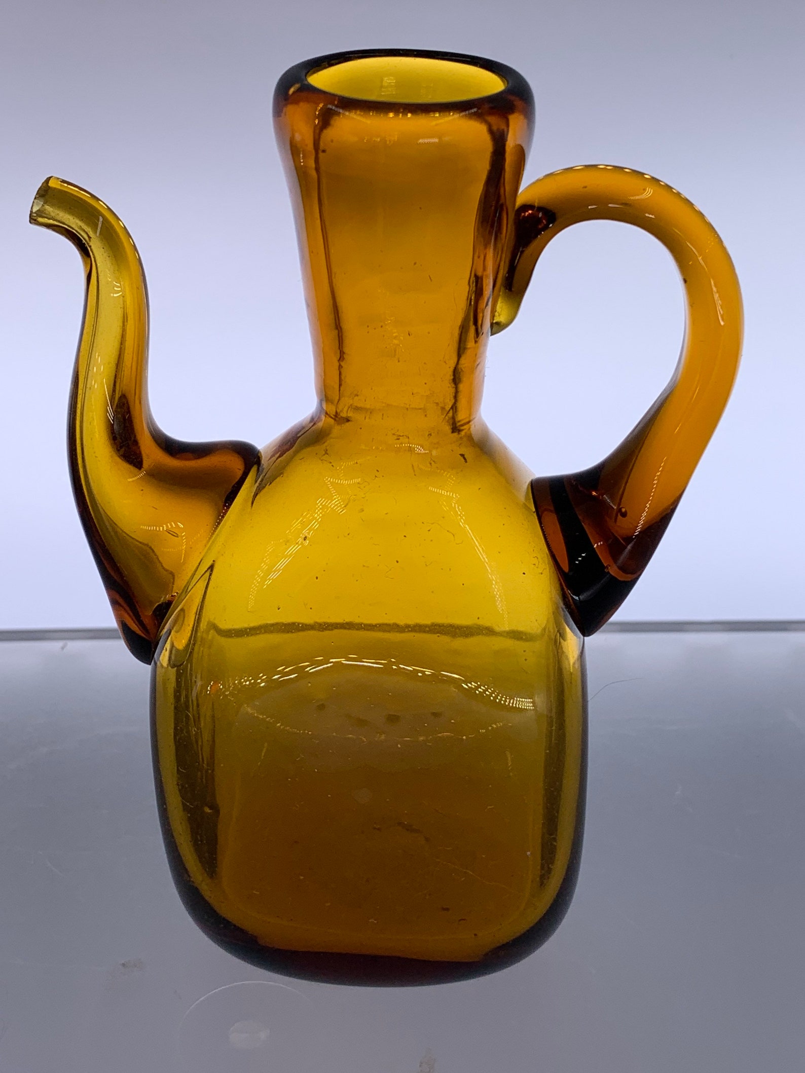 Hand-blown Miniature Art Glass Pitchers Choose From: Green - Etsy