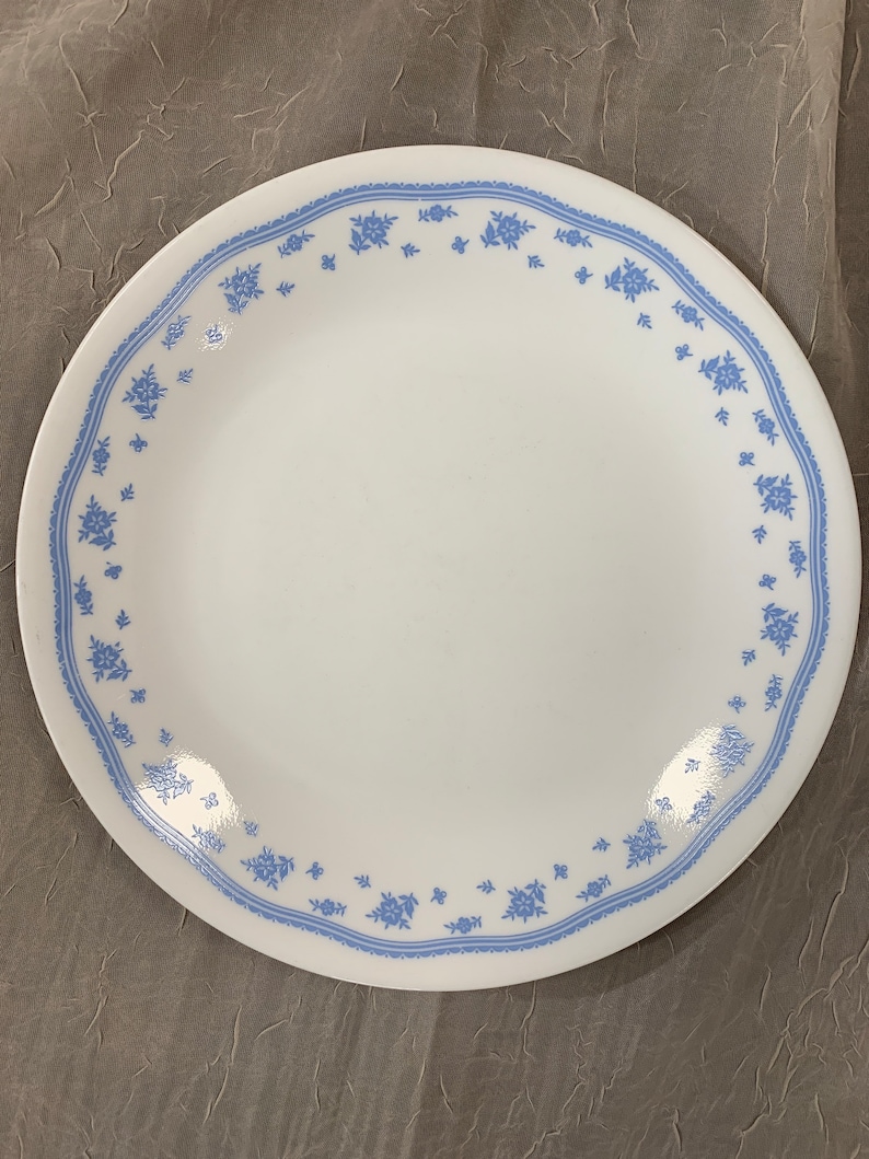 Vintage Morning Blue Corelle Dinnerware | Choose From: Dinner Plate ...
