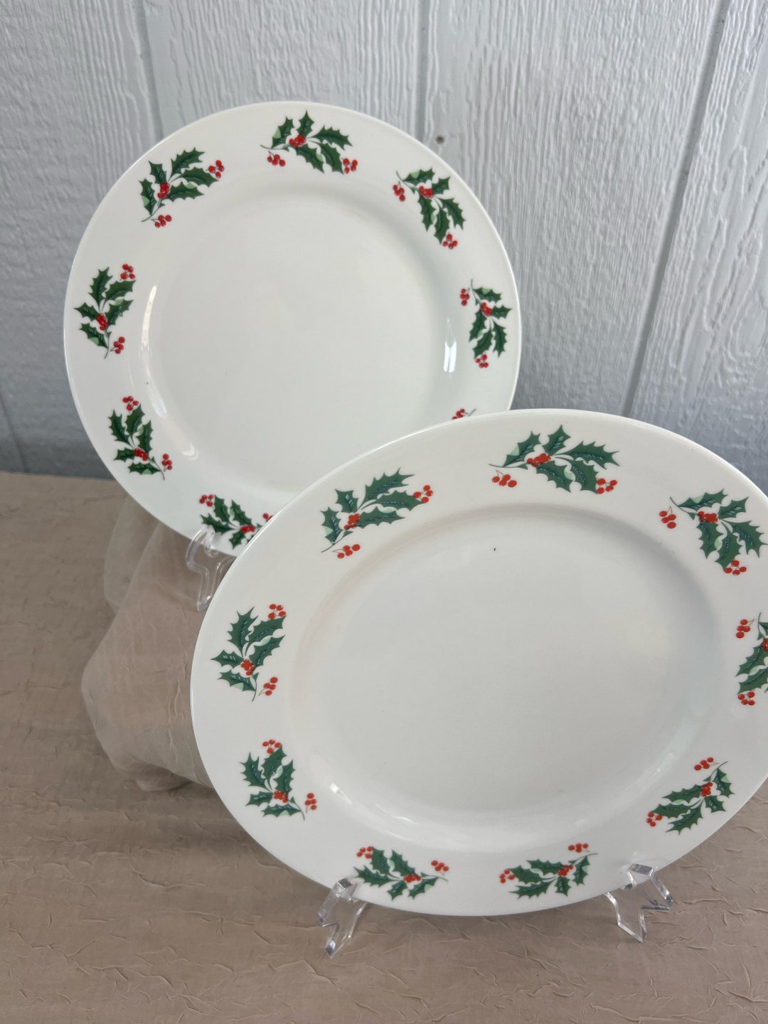 Holly Dinnerware | Choose From: Holly Dinner Plates by Alco Industries ...