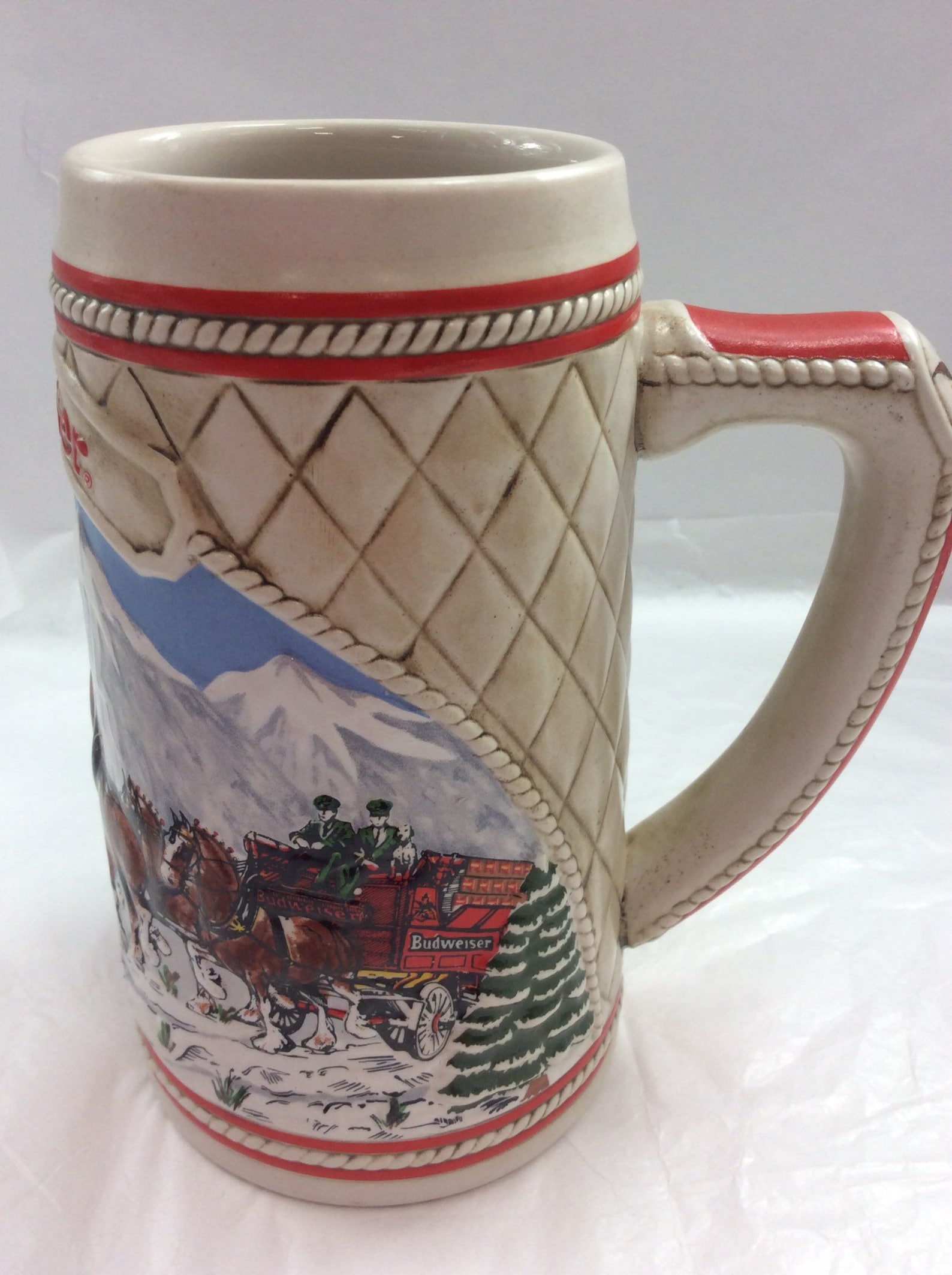 Budweiser Beer Stein 1985 Limited Edition A | Etsy