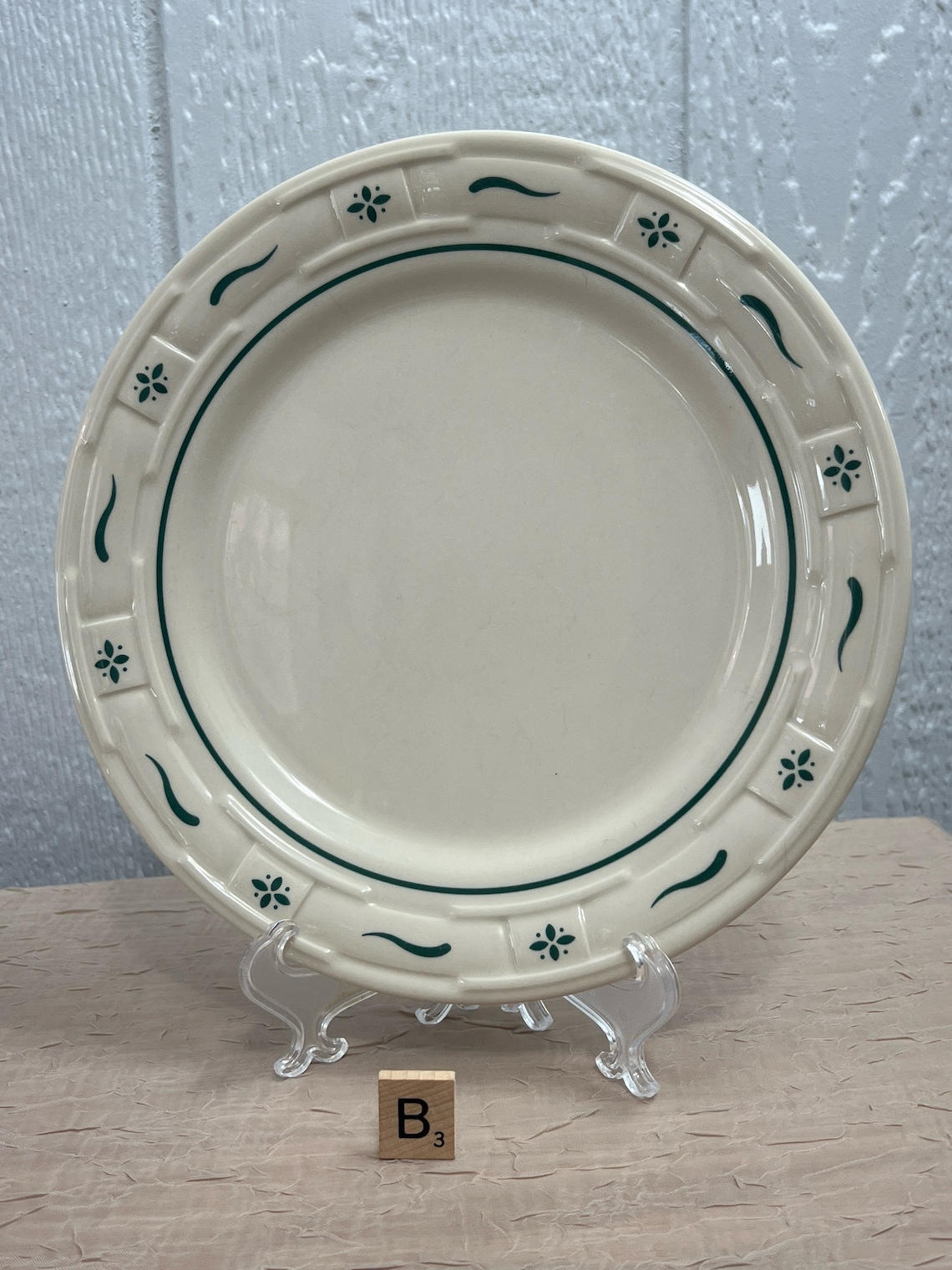 Longaberger Pottery Woven Traditions Heritage Green Dinnerware | Choose ...