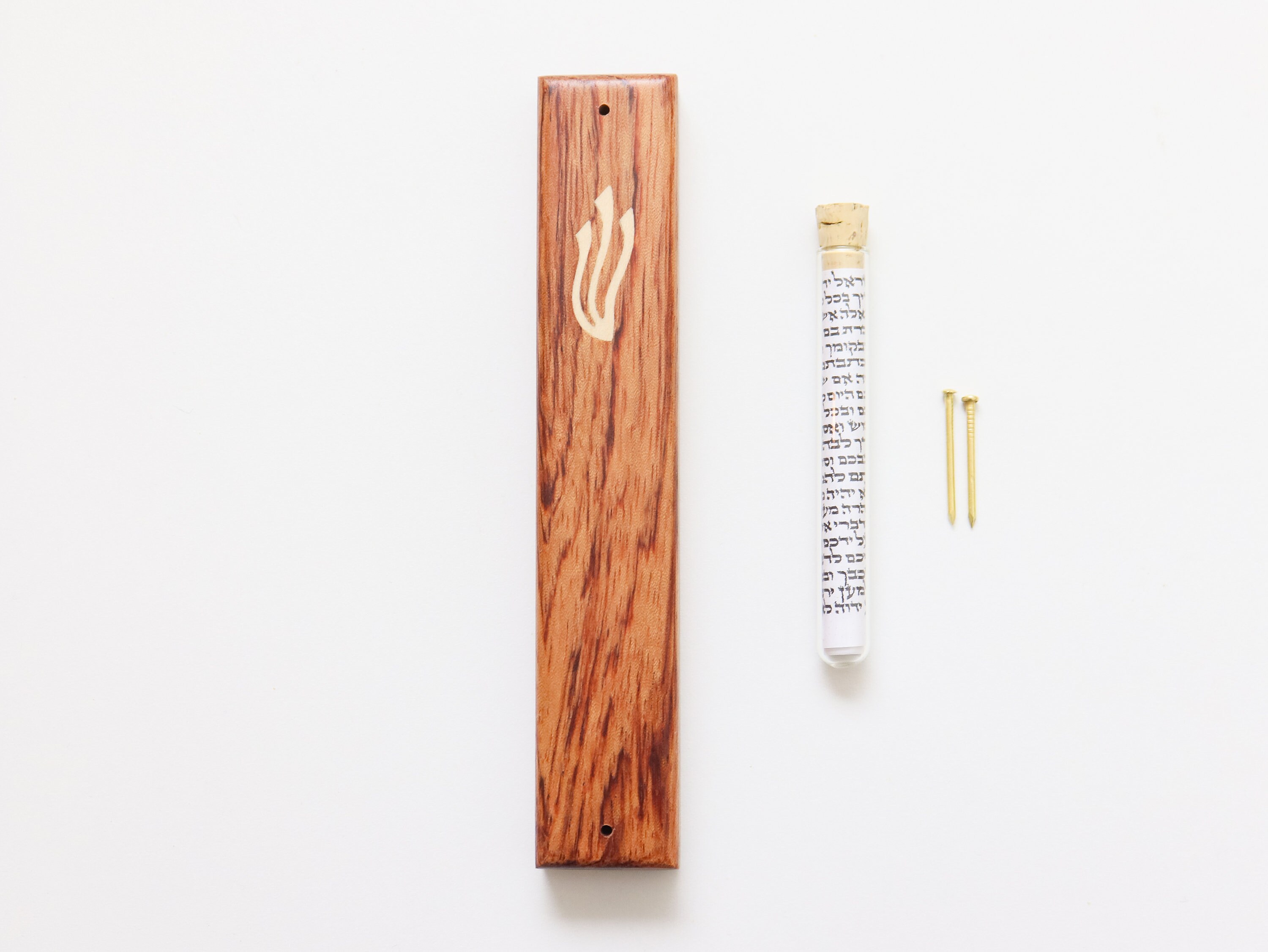 Mezuzah Case M-661 Red Bubinga Wood With Free Scroll and - Etsy
