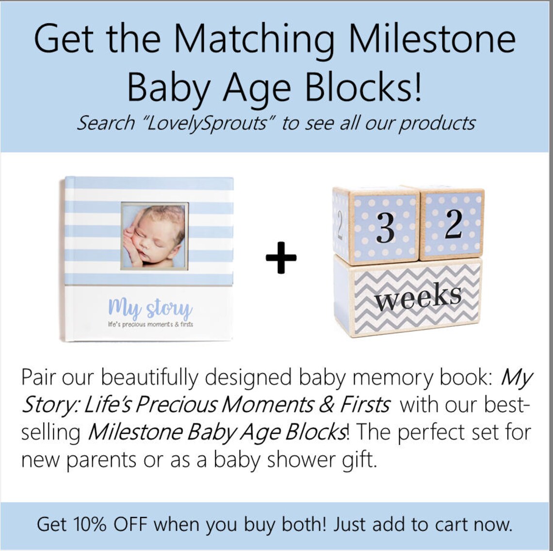 Free Two Day Shipping Included Baby Age Blocks Solid Wood - Etsy