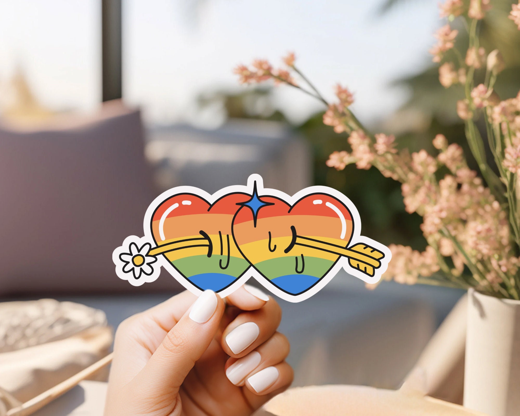 Lgbtqia Sticker, Lgbtq, Custom Handmade, Weatherproof and Vinyl Sticker ...