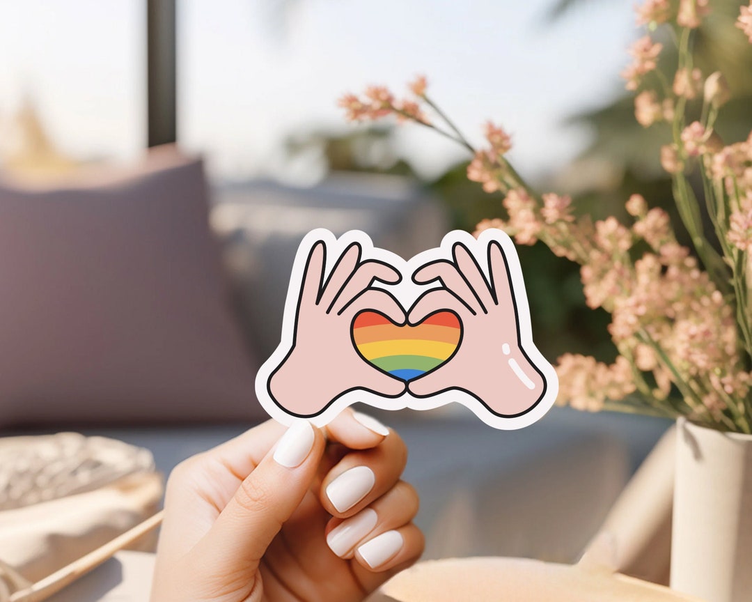 Lgbtqia Sticker, Lgbtq, Custom Handmade, Weatherproof and Vinyl Sticker ...