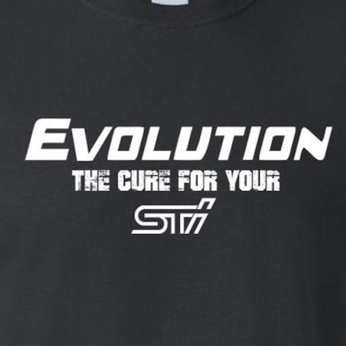 Tshirt for Evo X Mitsubishi Fans T-shirt Evolution Jdm White S - Etsy
