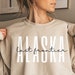 Alaska Sweater, Alaska Crewneck, Alaska Sweatshirt, Alaska Shirt ...