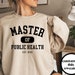 MPH With Flowers Print, Master of Public Health Present, Public Health ...