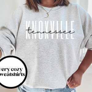 Knoxville Tennessee Sweater, Knoxville Sweatshirt, Knoxville Crewneck ...
