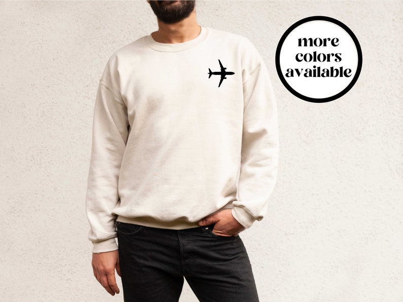 Airplane Flight Crew Sweatshirt Airplane Flight Crew Gift - Etsy