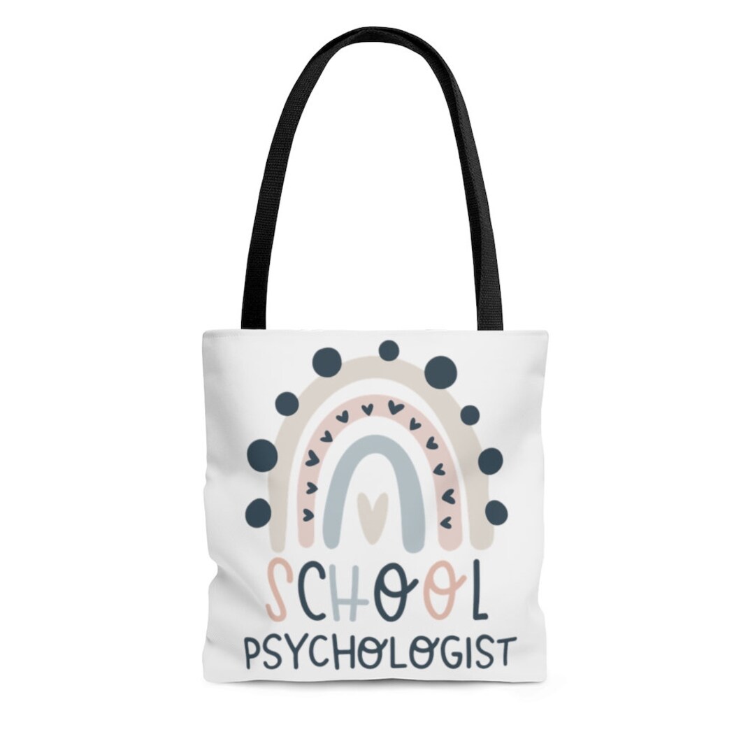 School Psychologist Tote, School Psychologist Bag, School Psychologist ...