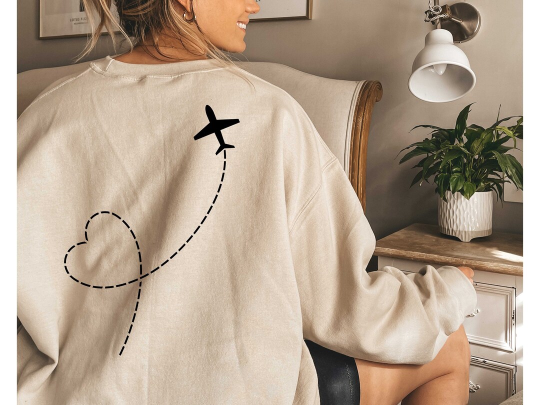 Airplane Flight Crew Sweatshirt, Airplane Flight Crew Gift, Stewardess ...