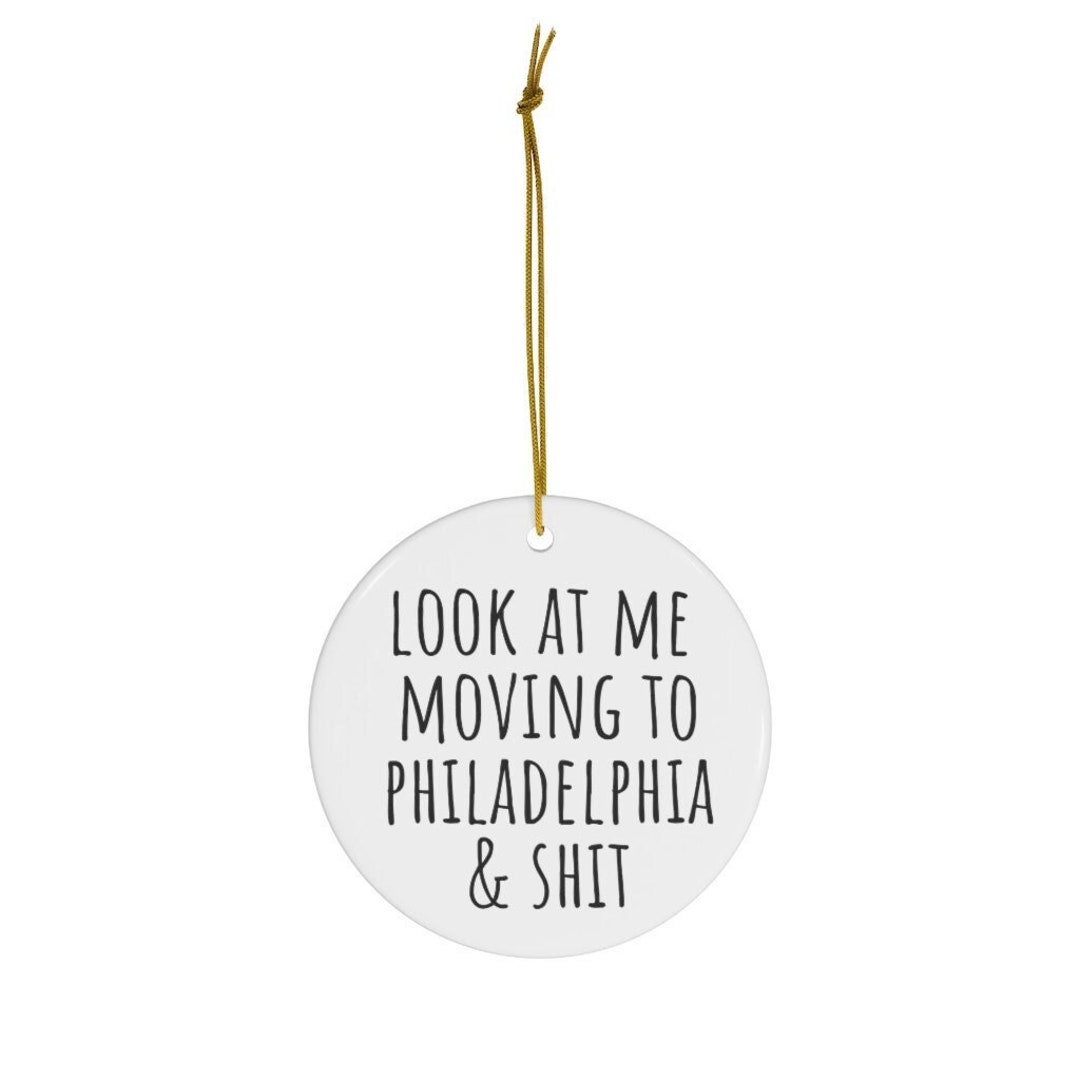 Moving to Philadelphia Gifts, Moving to Philadelphia Ornament, House ...