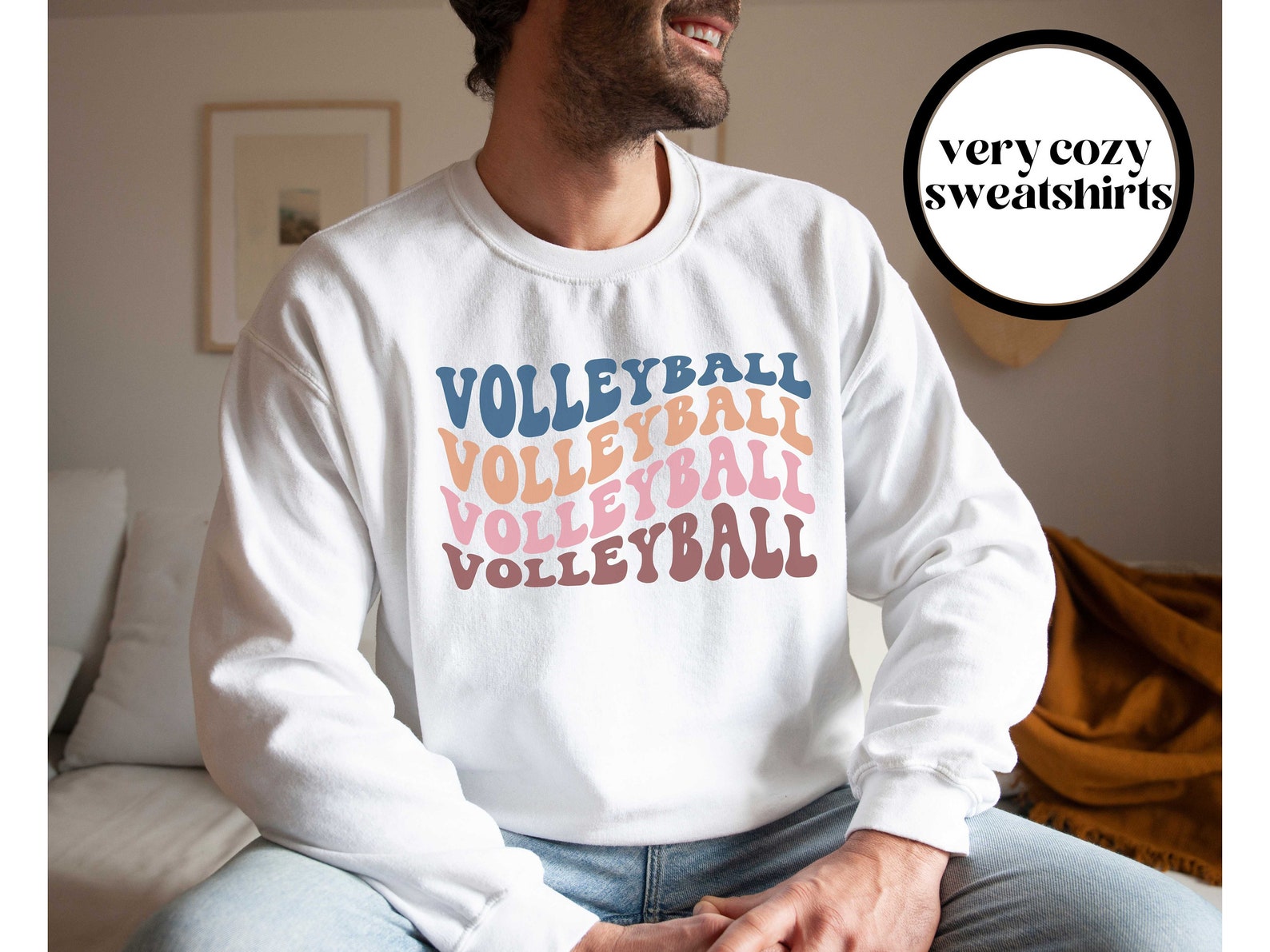 Volleyball Sweatshirt, Volleyball Sweater, Women's Volleyball ...