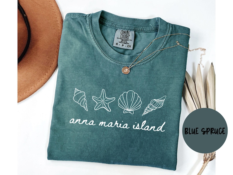 Anna Maria Island Florida Shirt, Comfort Colors®, Anna Maria Island FL ...