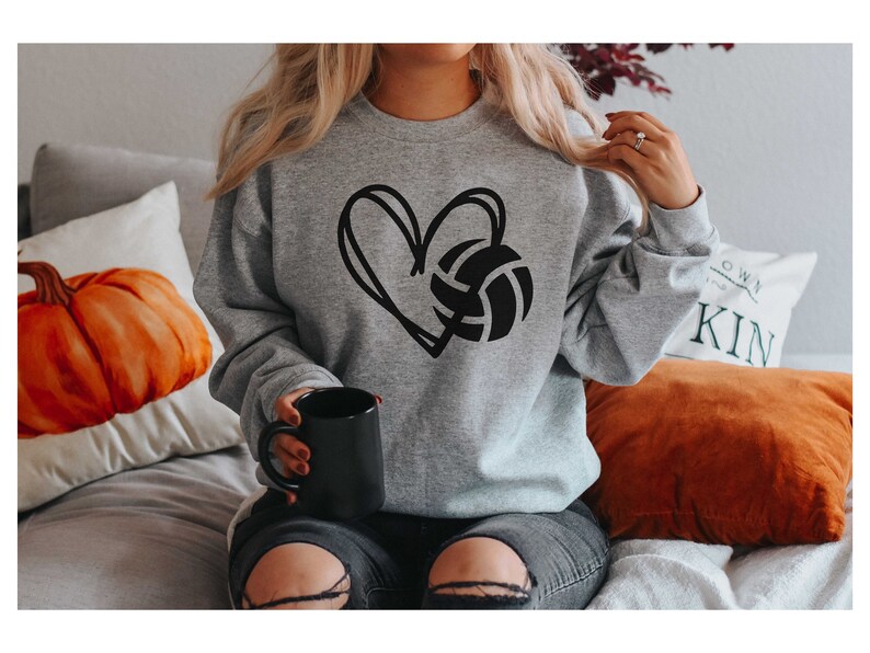 Volleyball Vibes Sweatshirt Volleyball Sweater Mom Shirt - Etsy