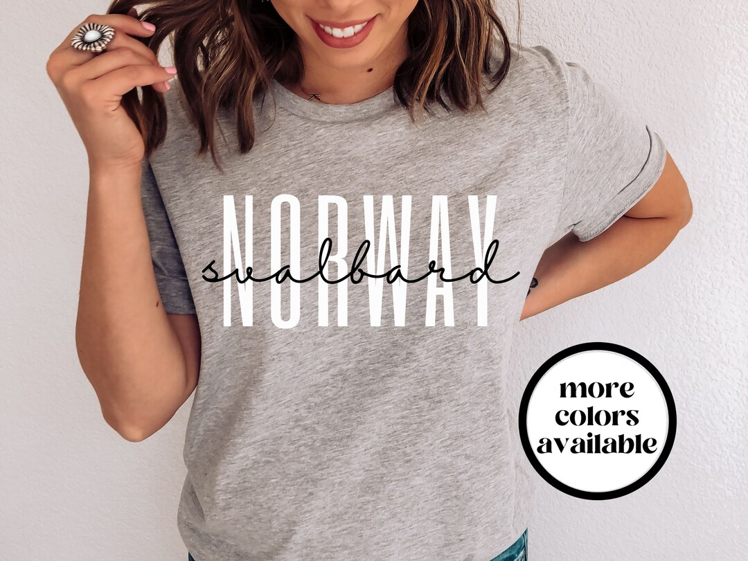 Svalbard Norway Shirt, Svalbard Norway T-shirt, Svalbard Norway Tee ...